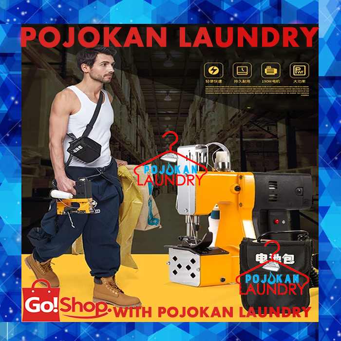 Jual Mesin Jahit Karung FLYINGMAN GK 9/Mesin Jahit Karung Goni WIRELESS/Mesin Jahit Karung ...