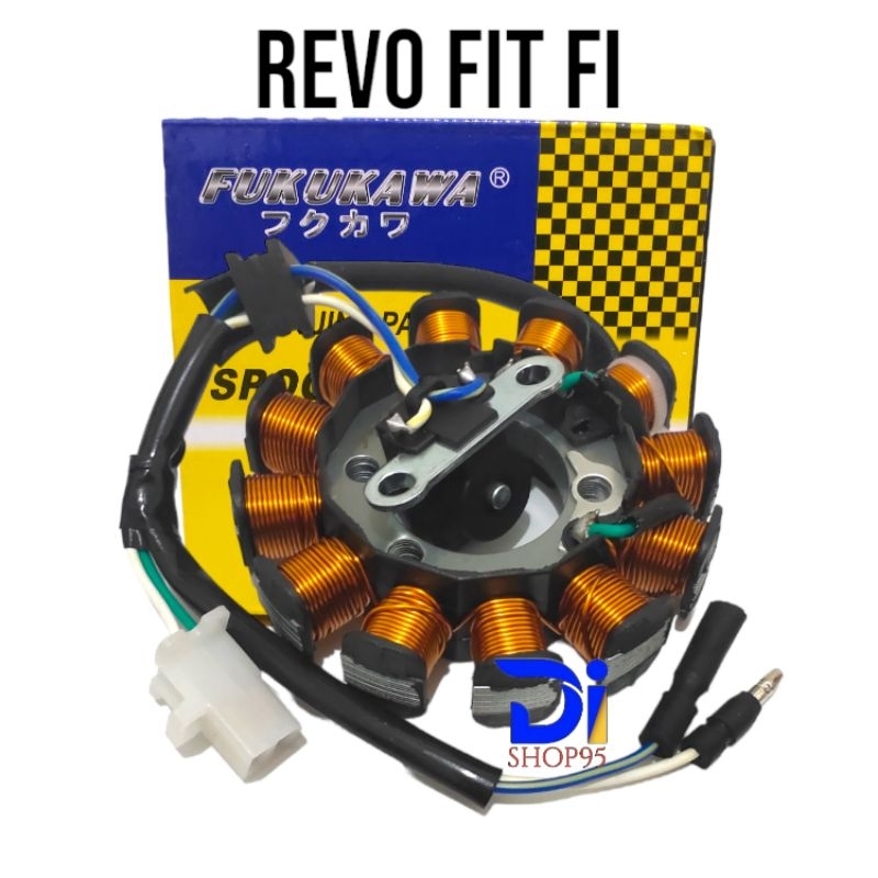 Jual SPULL ASSY FUKUKAWA REVO FIT FI SPOOL KOMPLIT HONDA REVO INJEKSI SPUL PLUS PULSER SPOL ...
