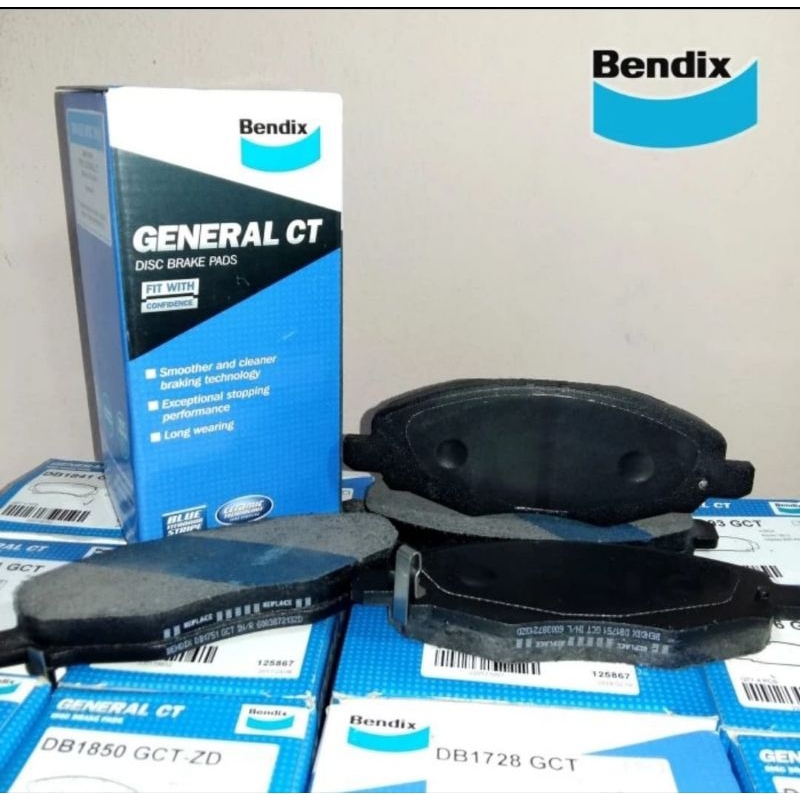 Jual Kanvas rem depan / brake pads DB-1751 GCT untuk mobil Innova 2004 ...