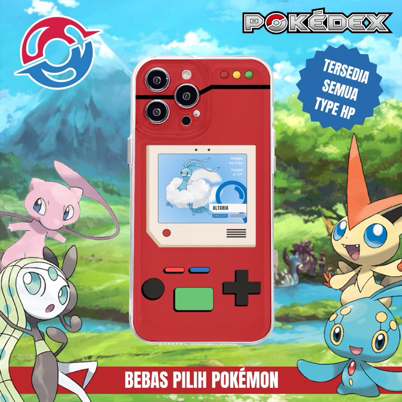 Jual CASE PREMIUM POKEMON POKEDEX HIGH QUALITY CASING SOFT JELLY CLEAR ...