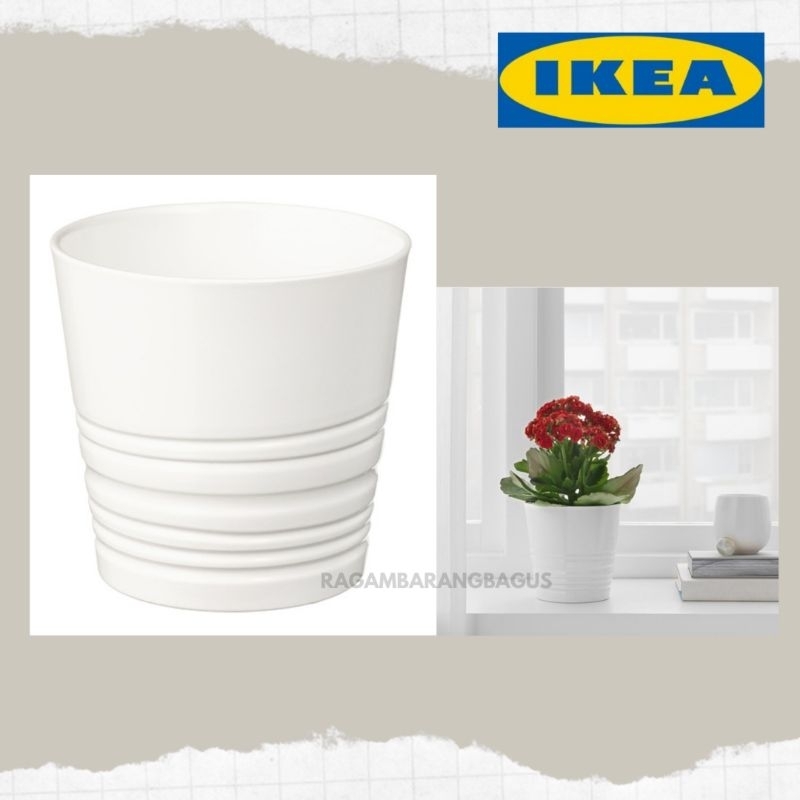 Jual Pot Tanaman IKEA / Pot Aesthetic | Shopee Indonesia