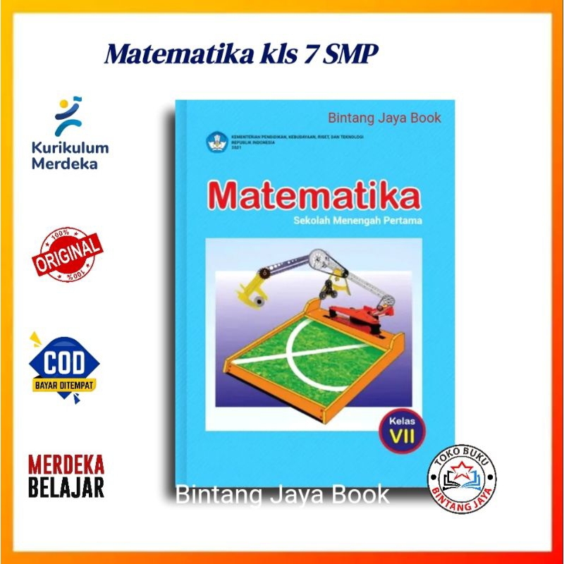 Jual Buku Siswa Matematika Kelas 7 Kurikulum Merdeka | Shopee Indonesia