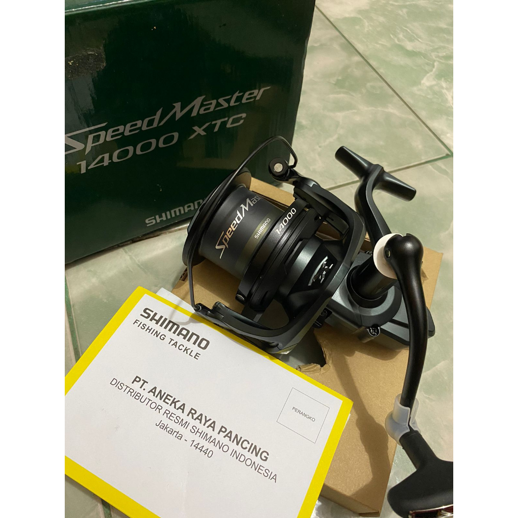 Jual Reel Shimano SpeedMaster 14000XTC | Shopee Indonesia
