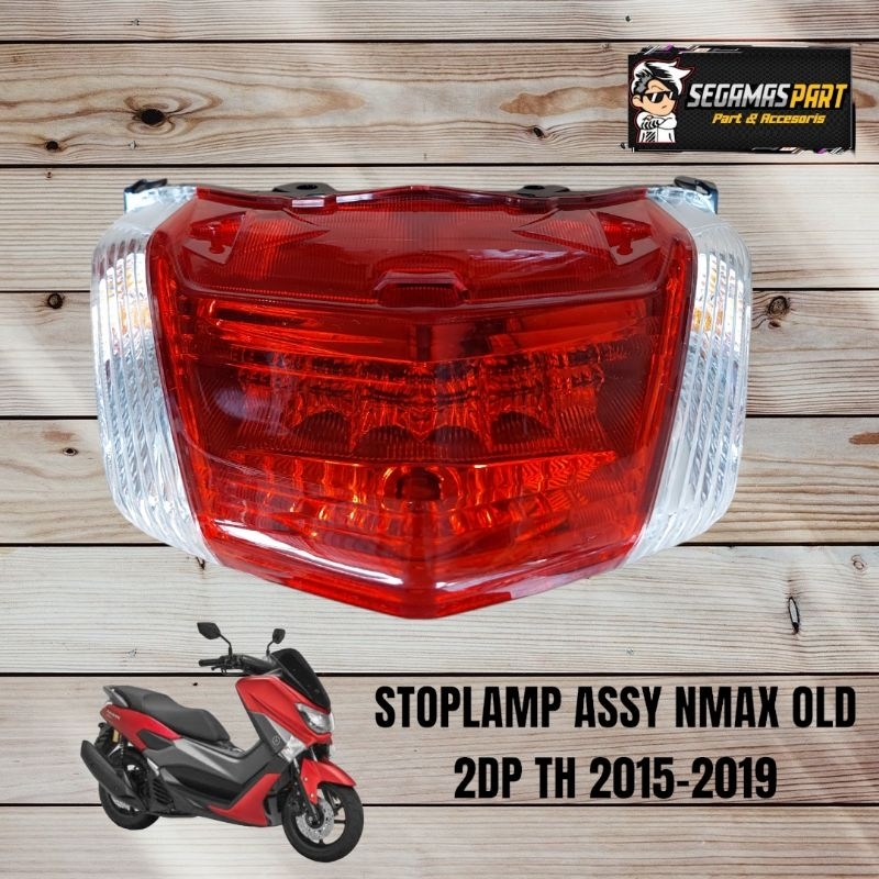 Jual Lampu stop assy belakang Nmax old 2015 2019 2DP original | Shopee ...