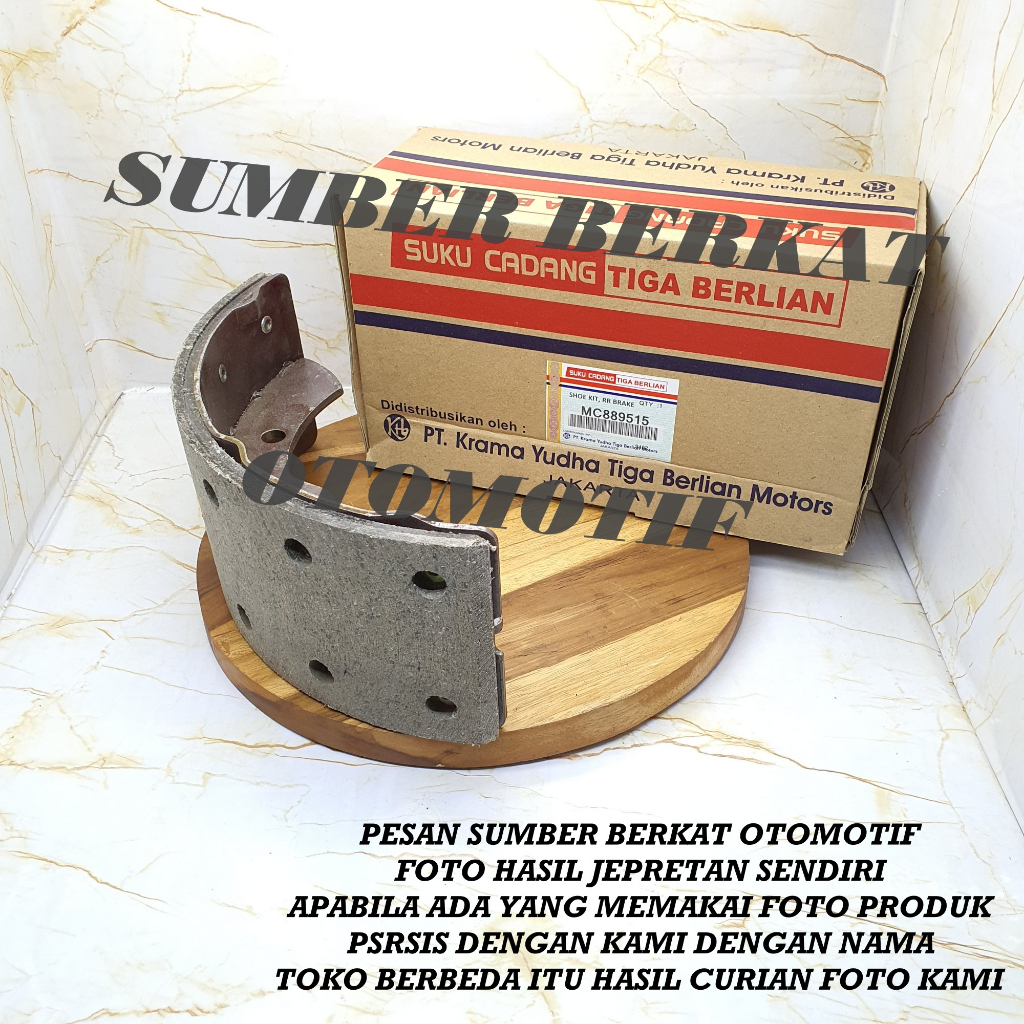 Jual SEPATU REM KAMPAS REM DEPAN BELAKANG PS125 CANTER PS125 HD ...