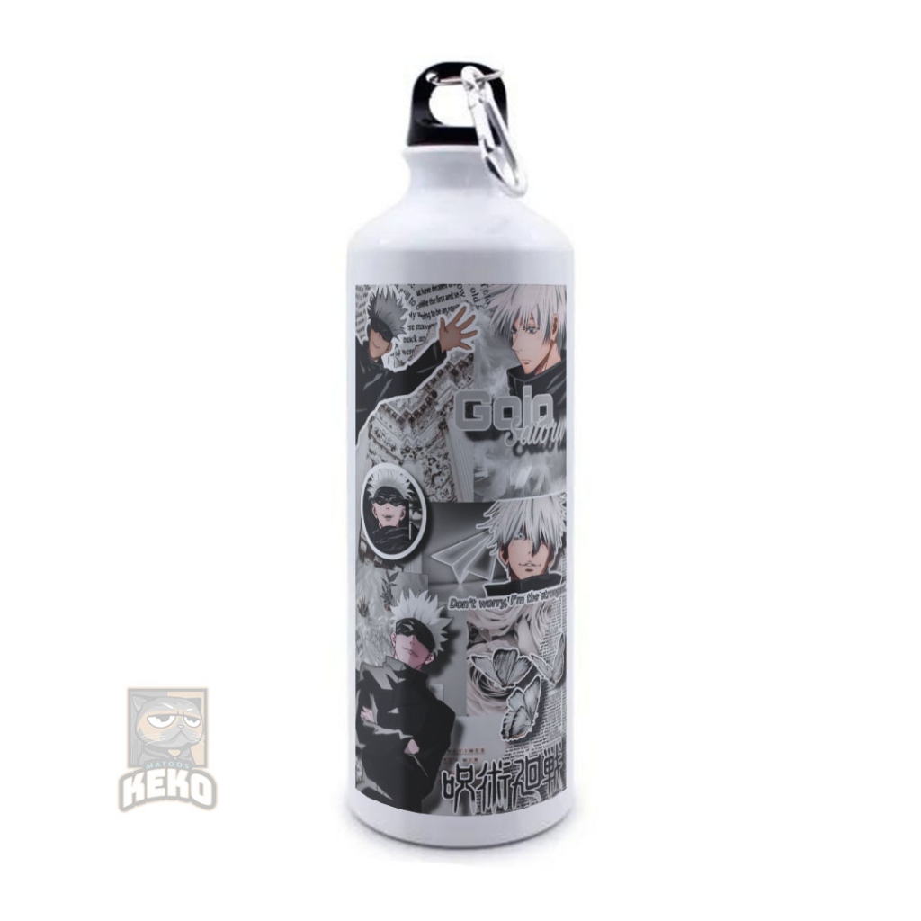 Jual Botol Sport Anime Manga Comic Jujutsu Kaisen Satoru Gojo Megumi ...