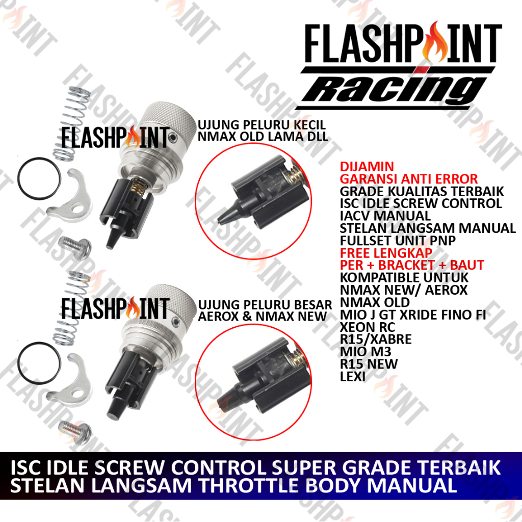 Jual (BISA COD) SENSOR ISC IDLE SCREW CONTROL SETELAN RANGSAM MANUAL ...