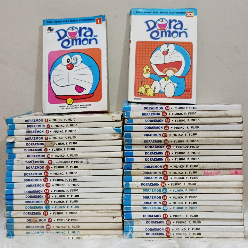 Jual Komik Doraemon 1 45 Tamat Fujiko Fujio Shopee Indonesia