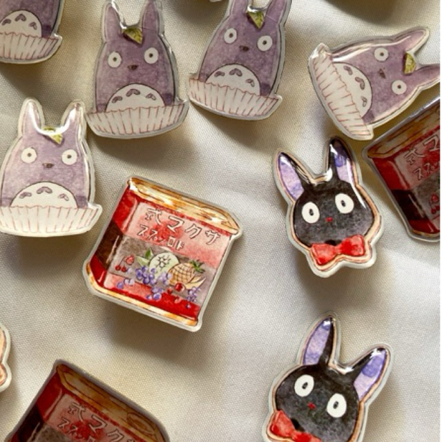 Jual Ghibli Snacks Resin Pin | Shopee Indonesia