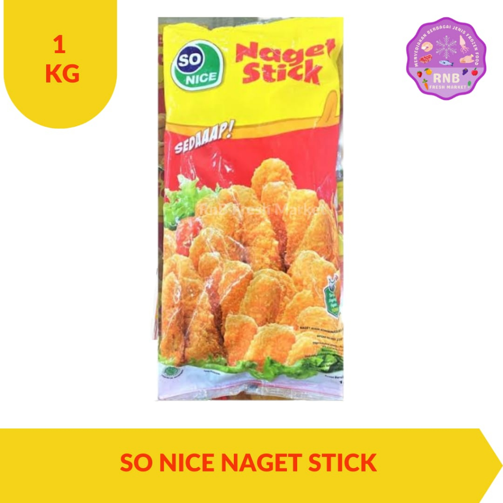 Jual So Nice Naget Stick 1 Kg | Shopee Indonesia