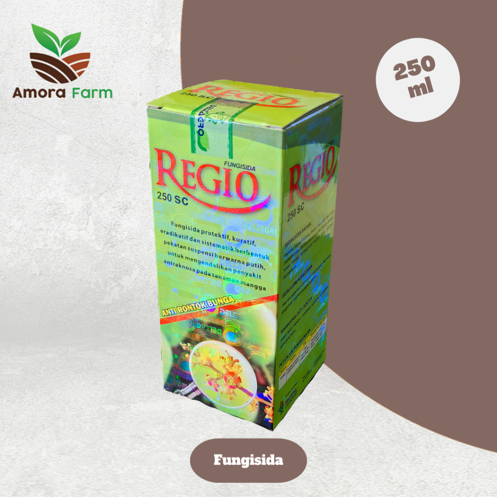 Jual Fungisida REGIO 250 SC Anti Rontok Bunga Kemasan 250ml | Shopee ...