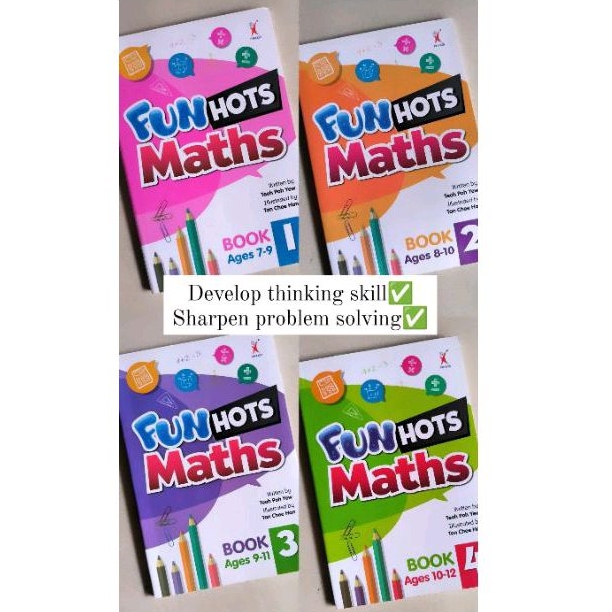 Jual Fun Hot maths workbook buku latihan matematika | Shopee Indonesia