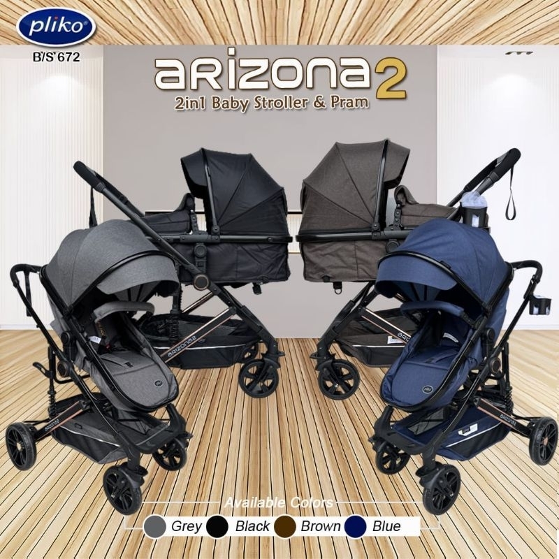 Jual Baby Stroller Pliko Arizona 672 | Shopee Indonesia