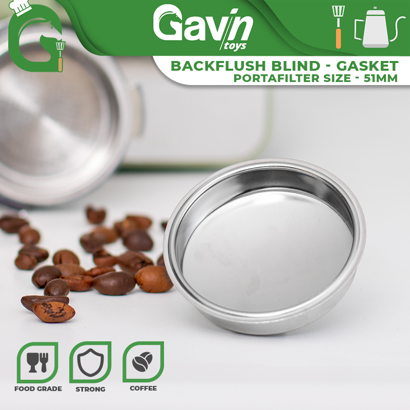 Jual Backflush Basket Blind Filter Espresso Machine Alat Mesin Kopi ...