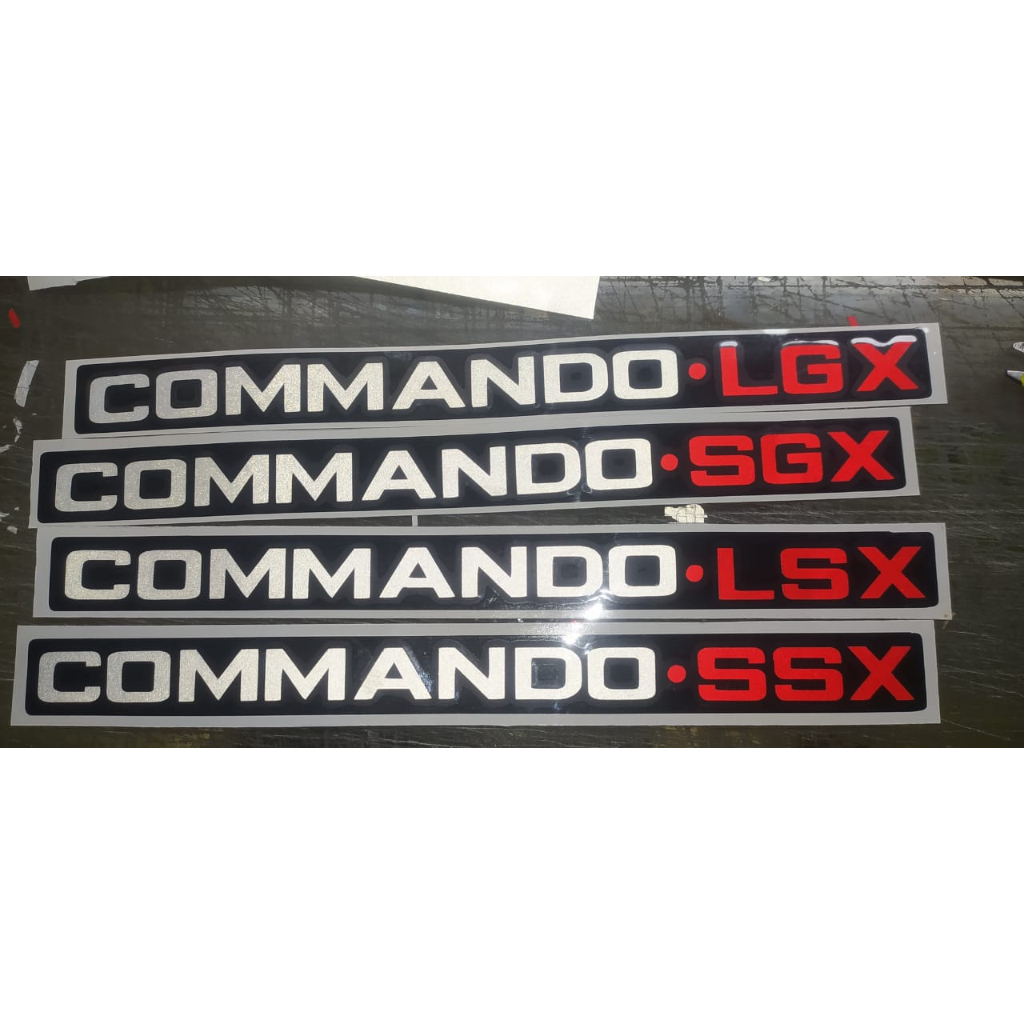 Jual sticker kijang COMMANDO SGX, LSX, SSX, LGX | Shopee Indonesia