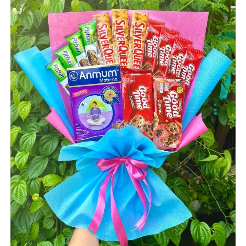 Jual BUKET IBU HAMIL SUSU ANMUM CANTIK UNIK/ BUKET SNACK MEWAH / BUKET ...