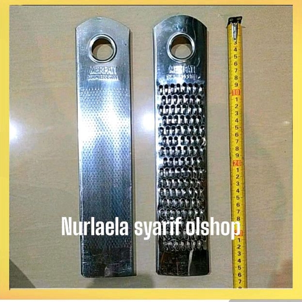 Jual Parutan Kelapa Mentari Parut Singkong Stainless Stel- Lubang Kasar ...