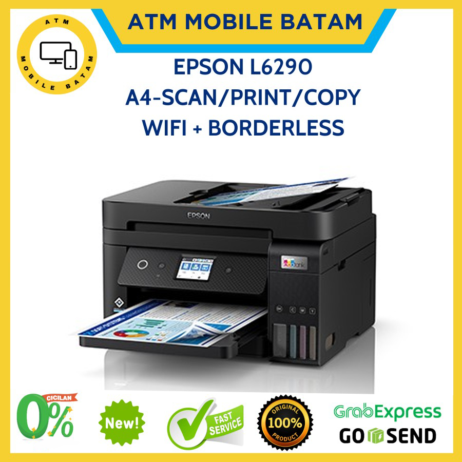 Jual Printer Epson L6290 L 6290 Wi-Fi Duplex All-in-One Fax With ADF ...