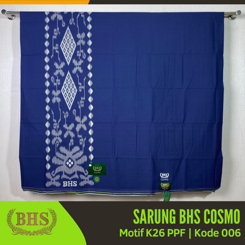 Jual Sarung BHS Cosmo Gold Motif K26 PPF - Cosmo Polos Warna | Shopee ...