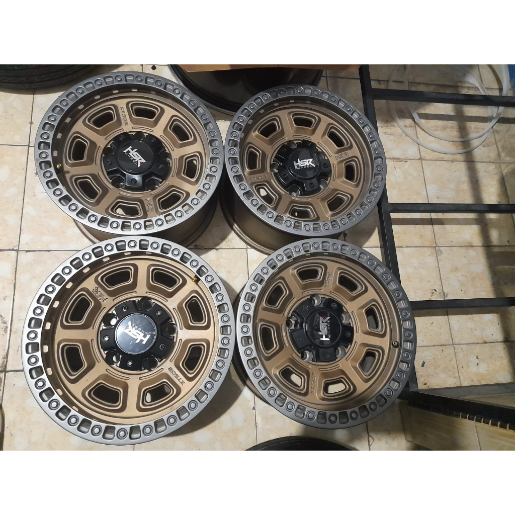Jual velg second hsr xts02 ring 15 cocok buat jimny,katana,tuff ...