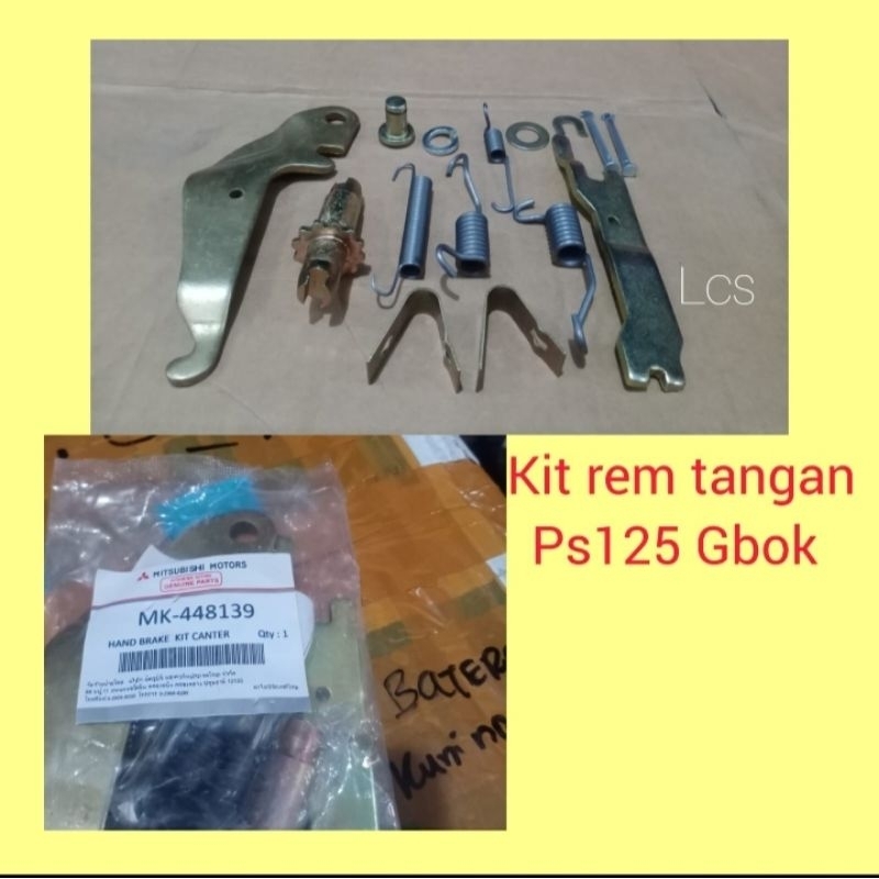 Jual kit rem tangan hand brake lever kit ps125 canter ps135 | Shopee ...