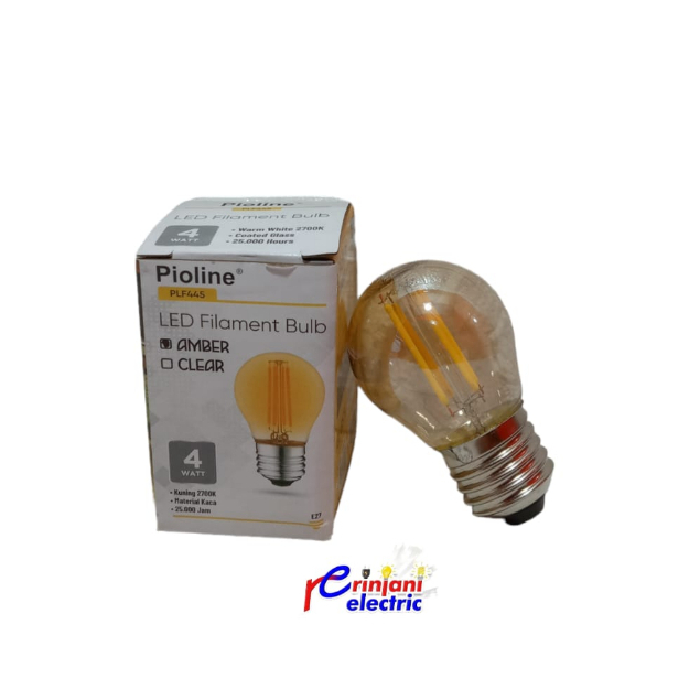 Jual LAMPU FILAMENT LAMPU CAFE PIOLINE G45 4WATT LAMPU HIAS | Shopee ...