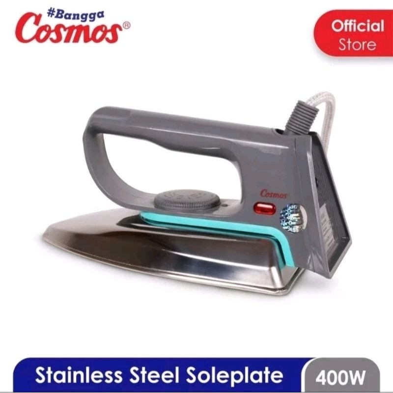 Jual Cosmos setrika CIS 318 F1 tapak bawah setrika stainless steel ...