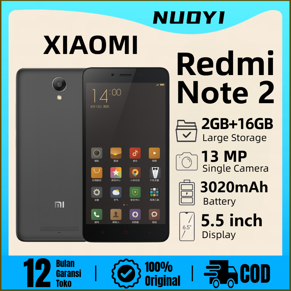 Jual xiao mi Note2 RAM 2/16(4G) | Shopee Indonesia