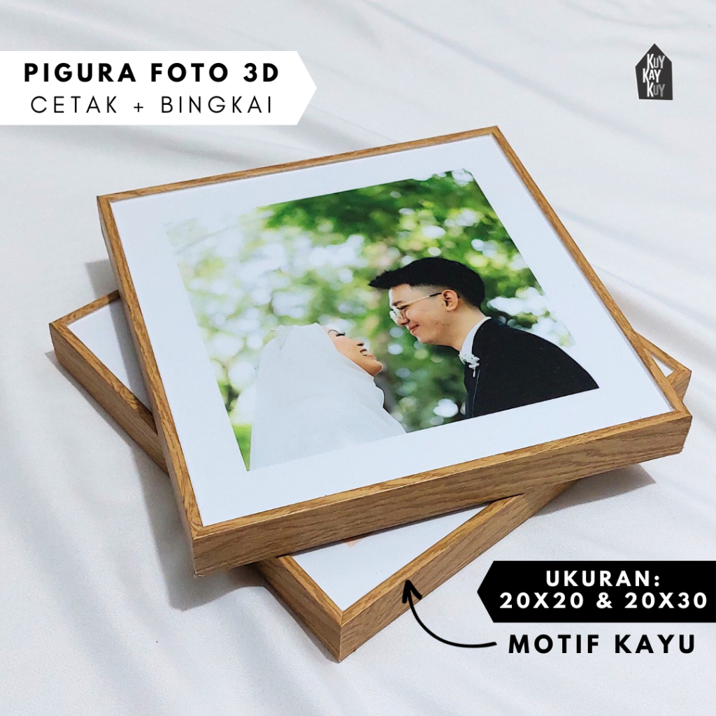 Jual CETAK POTO BLOK UKURAN 20x20 CM - BINGKAI FOTO AESTHETIC FRAME ...
