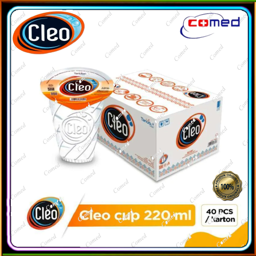 Jual Cleo Cup Air Murni 220ml isi 40pcs - Cleo Cup Air Mineral 220ml (KHUSUS GOSEND / GRAB ...