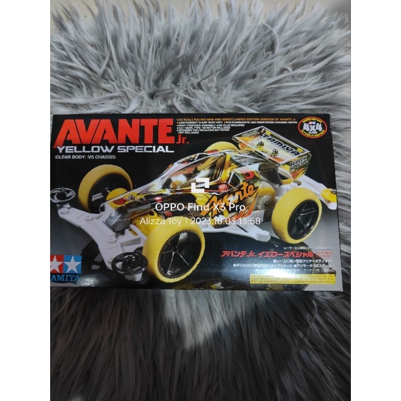 Jual Tamiya 95060 Avante Jr Yellow Special Body Clear ( Vs Chassis ...