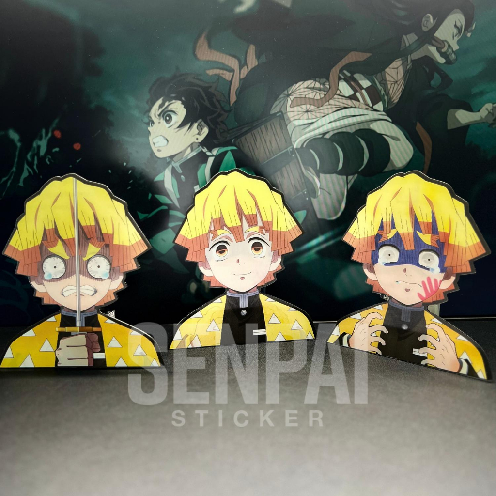 Jual Demon Slayer SENPAI STICKER Stiker Anime 3D TER MURAH Kimetsu no ...