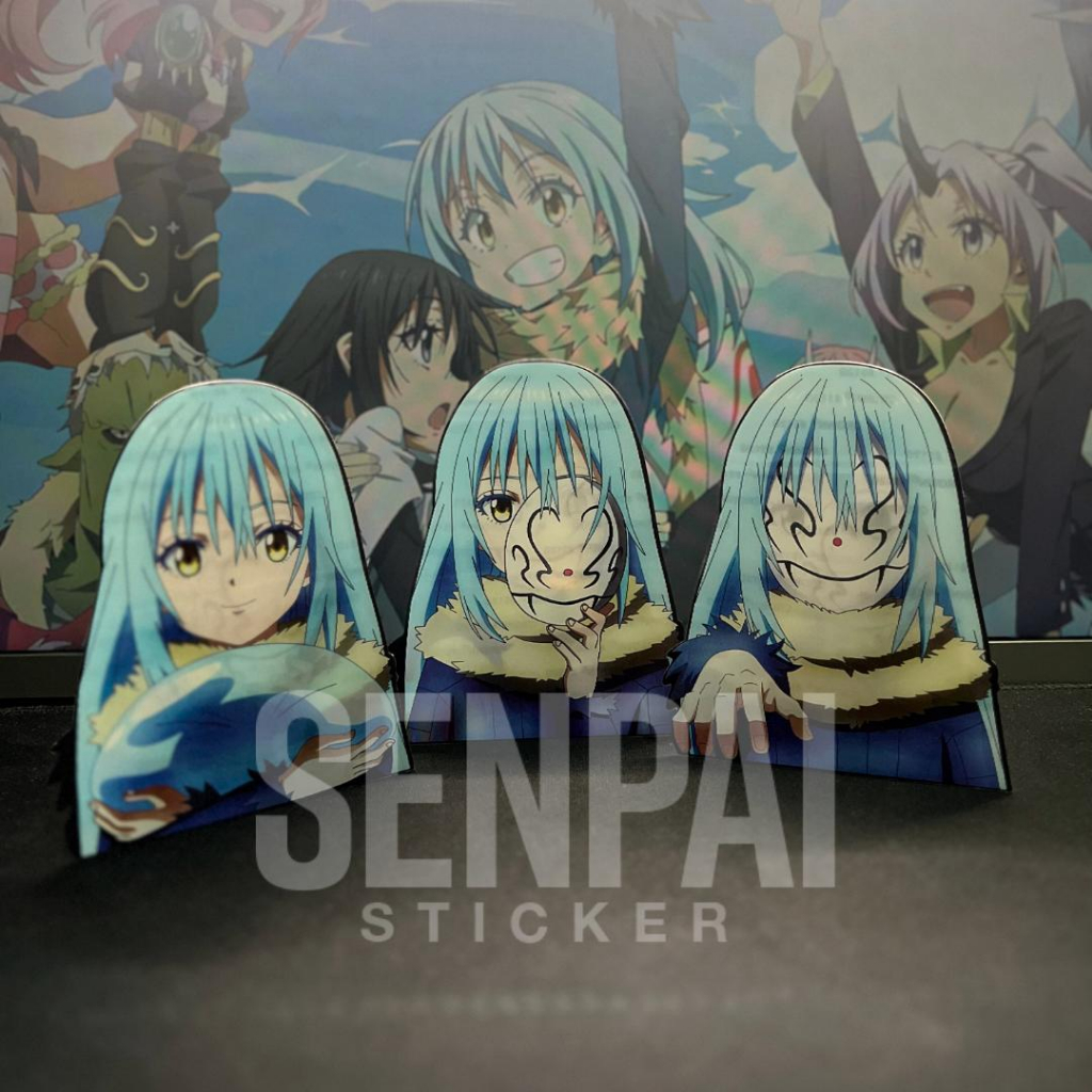 Jual SENPAI STICKER Stiker Anime 3D LAIN TER MURAH | Saitama Rick Morty ...
