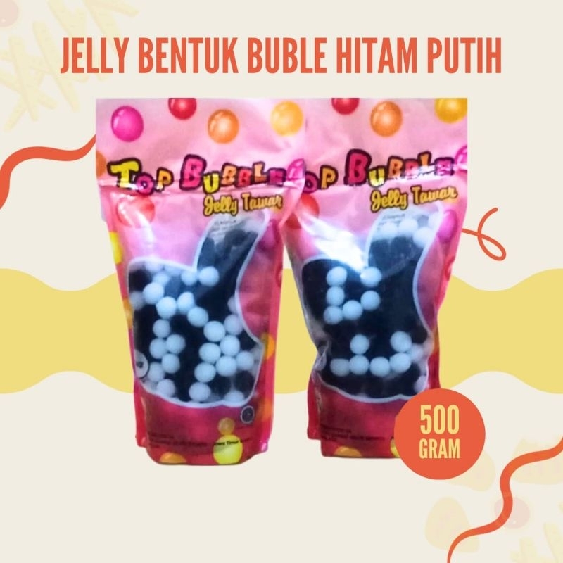 Jual Jelly bentuk buletin hitam putih | Shopee Indonesia