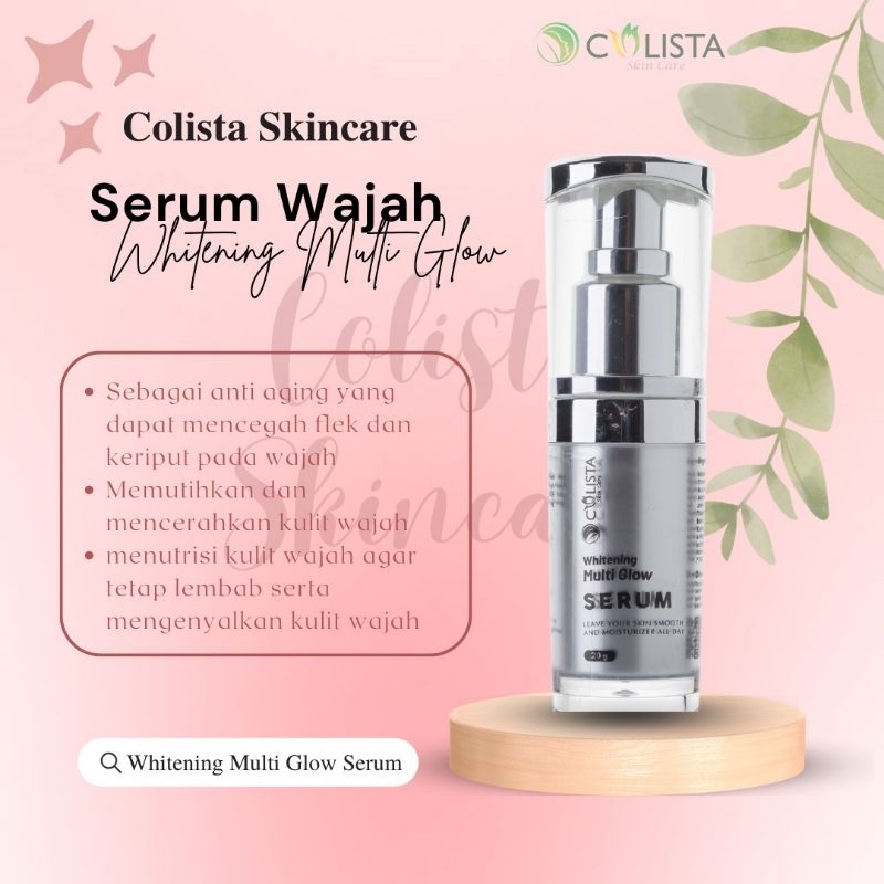 Jual Serum Whitening Multi Glow Colista | Shopee Indonesia