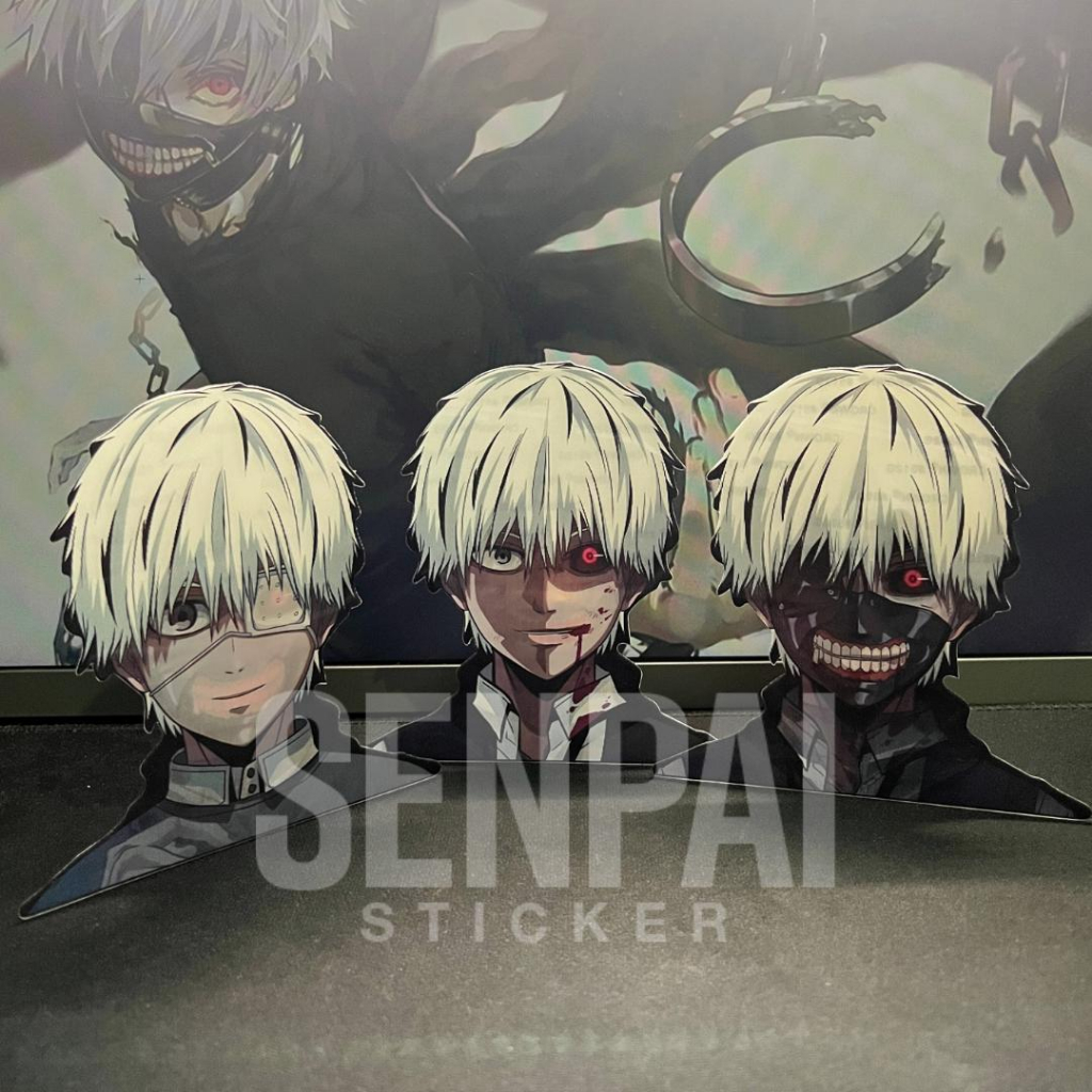 Jual SENPAI STICKER Stiker Anime 3D LAIN TER MURAH | Saitama Rick Morty ...