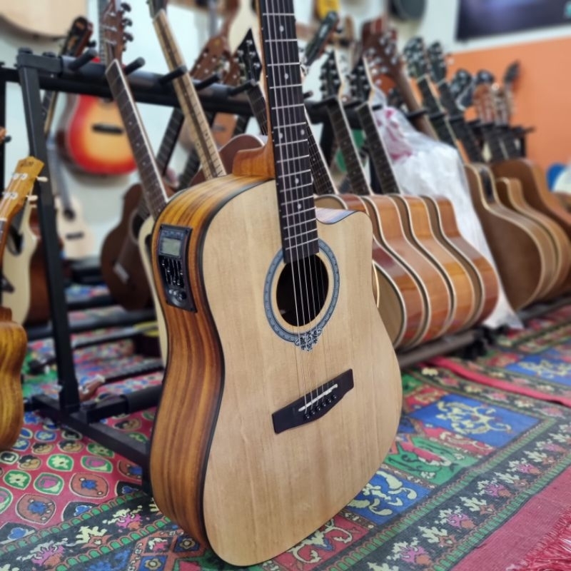 Jual gitar dluxe DW 100 / 110 original transkustik free laser nama ...