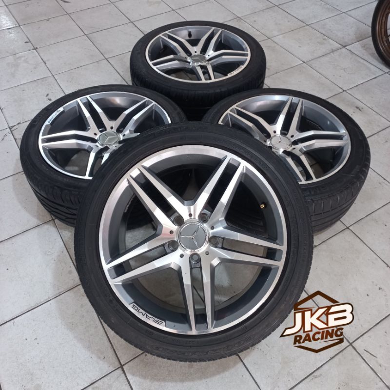 Jual VELG REPLIKA AMG RING 17X7,5 PCD 5X112 HANYA VELG (BAN BONUS ...