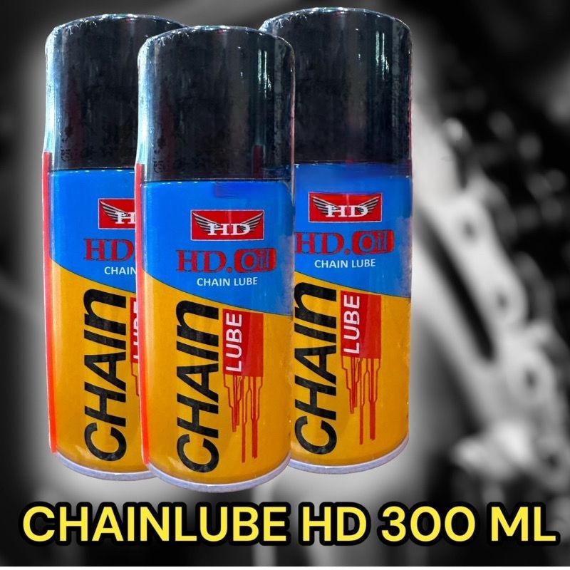 Jual CHAIN LUBE CHAINLUBE HD 300ML / MINYAK PELUMAS RANTAI 300 ML HD ...