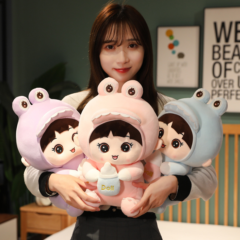 Jual Mainan Anak Cewek Boneka Candy Dot Lucu Bahan Plush SNI Pake Lampu ...