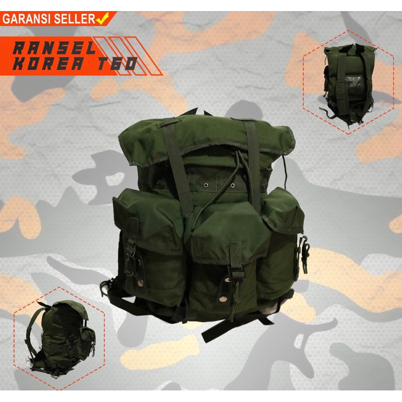 Jual Ransel Korea TNI AD | Shopee Indonesia