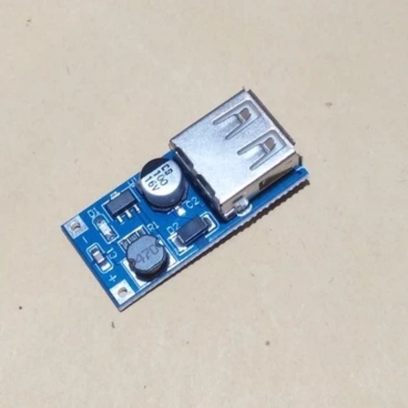 Jual Step Up DC 5V Output USB: 5V 600mA, Bisa Dipakai Untuk Layangan ...