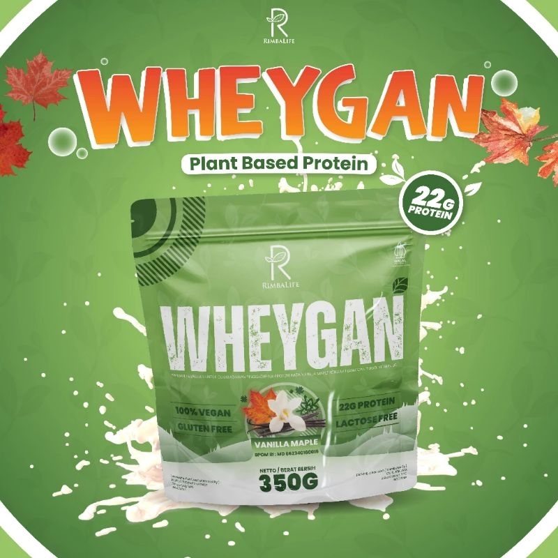 Jual BARU!! Rimbalife Wheygan protein 350gram - Whey Gan (RASA CHAT ...