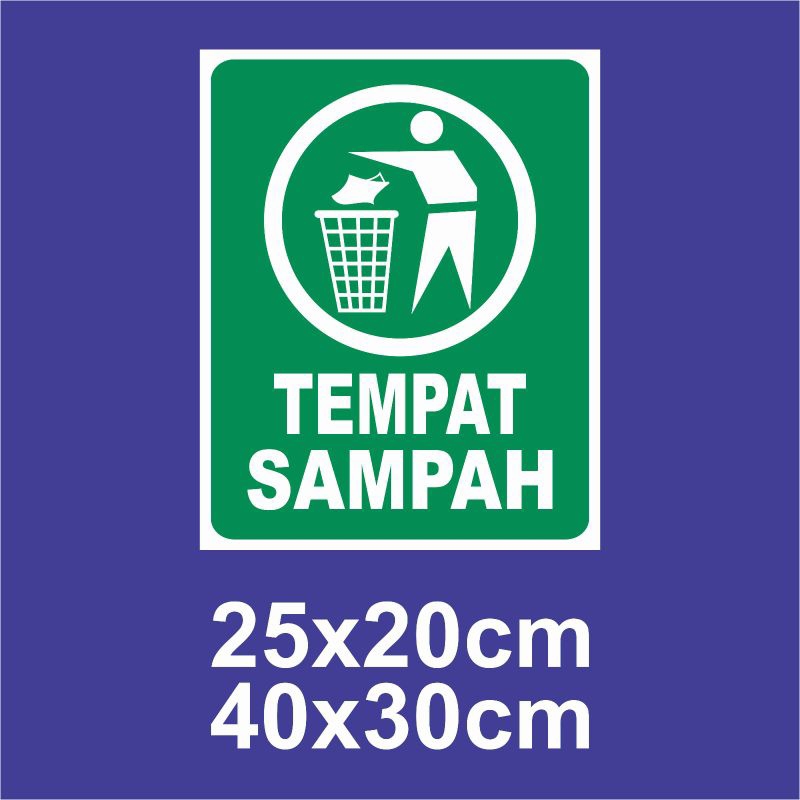 Jual Stiker Tempat Sampah | Shopee Indonesia