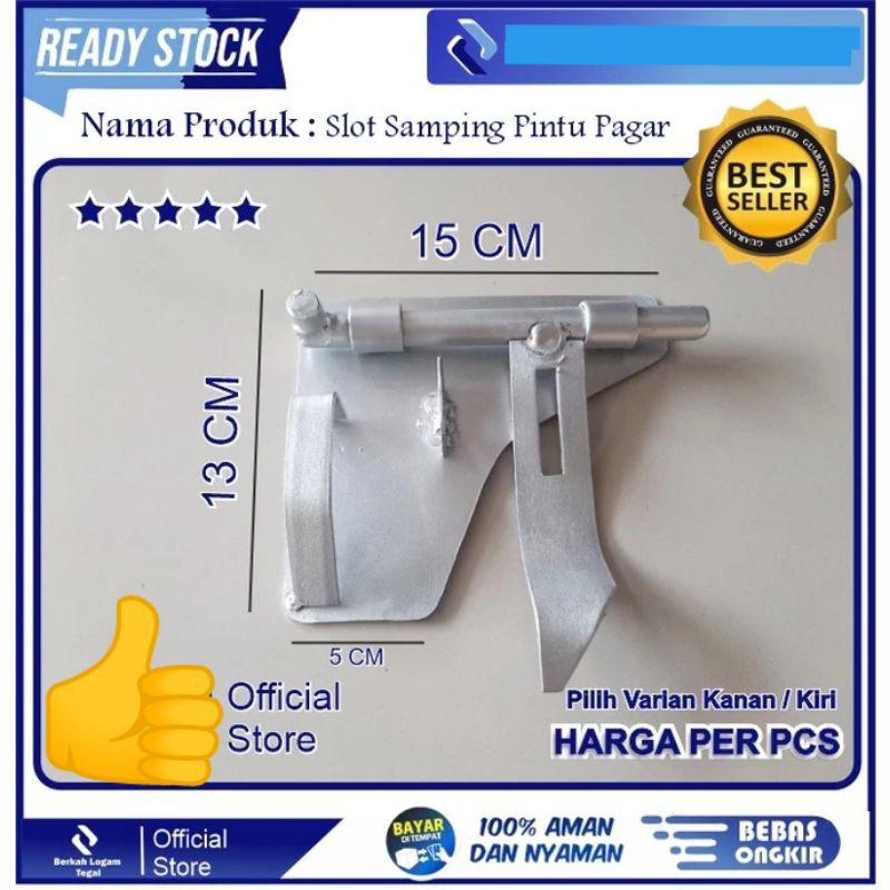 Jual Kunci Slot Samping Pagar, Teralis, Gerendel, Gebyok dan Gerbang ...