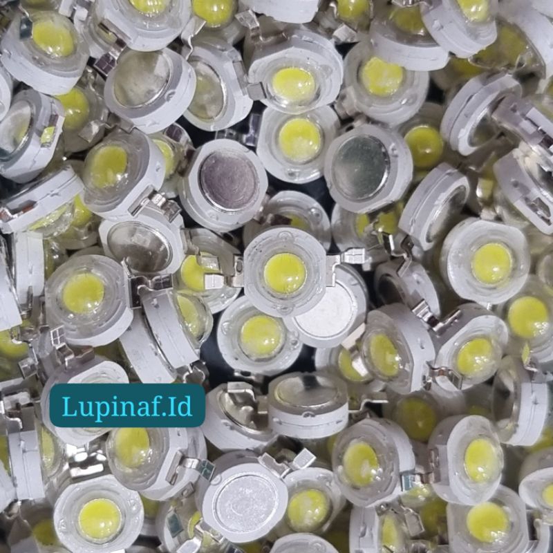 Jual MATA LED HPL PUTIH 1W 3W 5W 1 3 5 WATT 3V - 3.4V | Shopee Indonesia