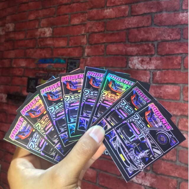 Jual Stiker Bus Po. Haryanto Phoenix Hologram Cutting Laser | Shopee ...