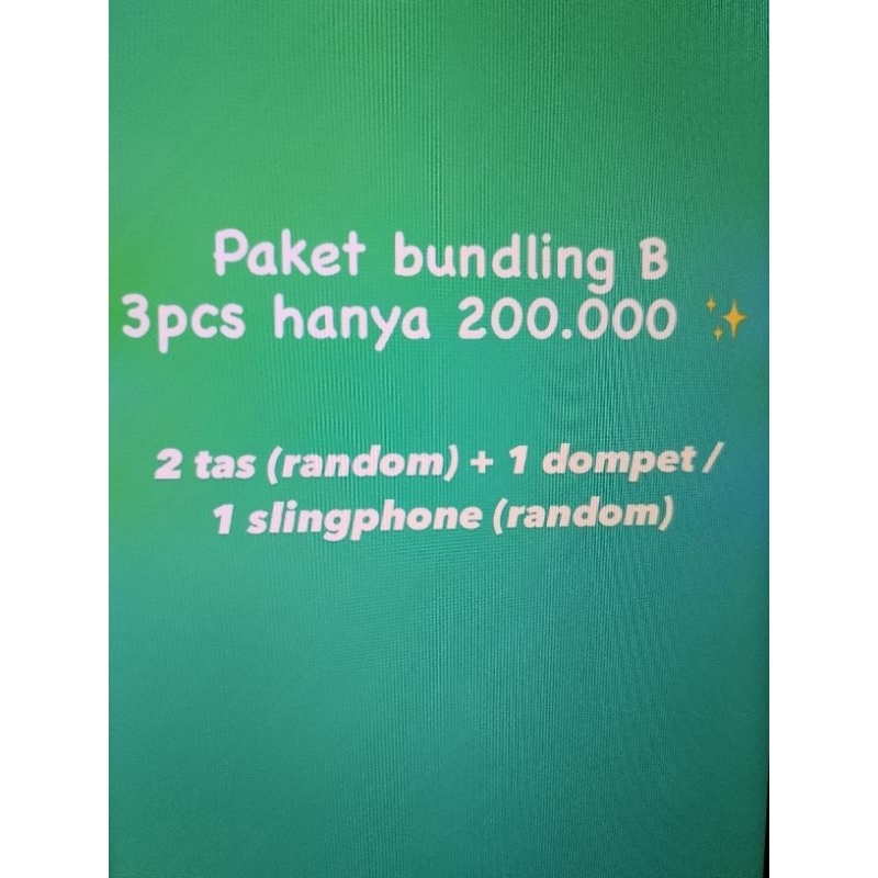 Jual PAKET BUNDLING B | Shopee Indonesia