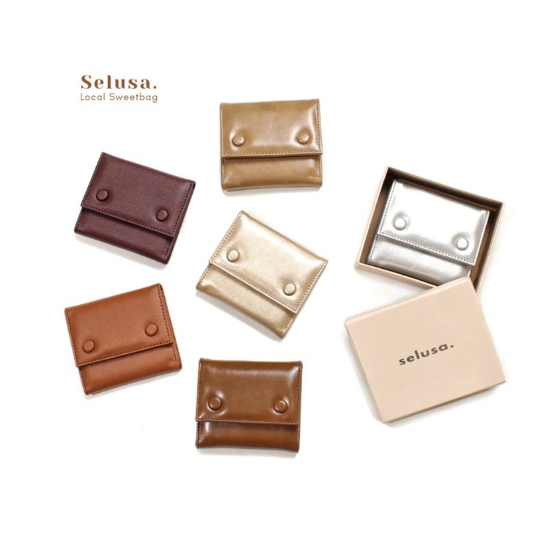 Jual SELUSA NAOMI WALLET (Free Exclusive Hard Box) | Dompet Lipat ...