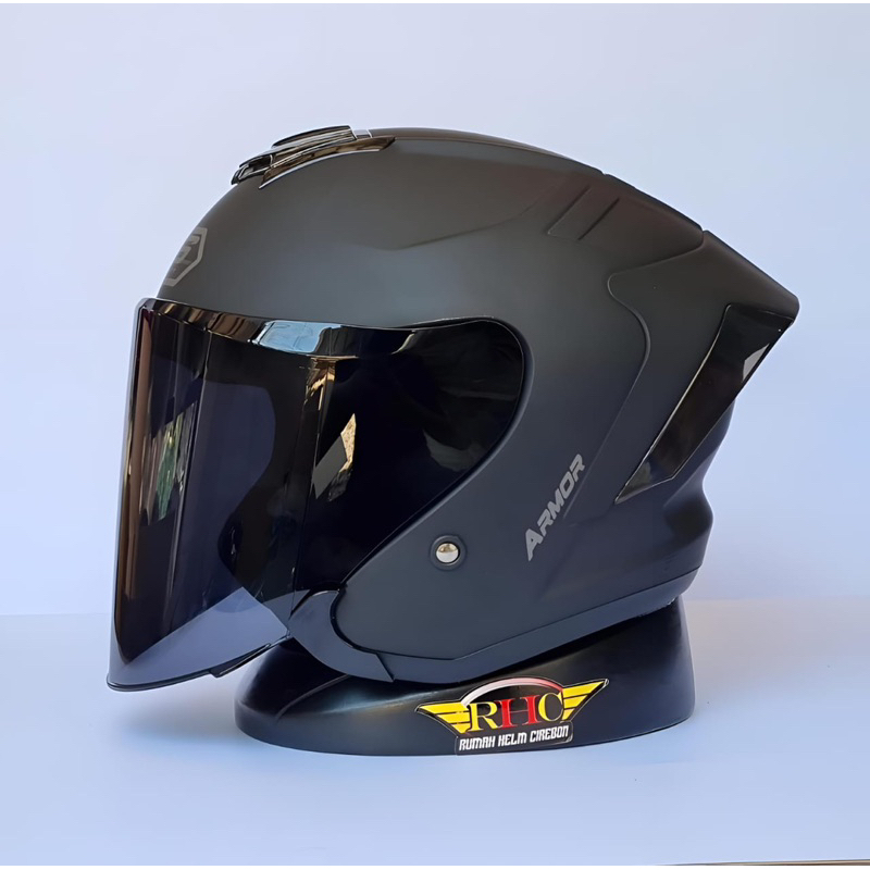 Jual HELM JS ARMOR SOLID SNI BISA COD HELM HALF FACE DEWASA | Shopee ...